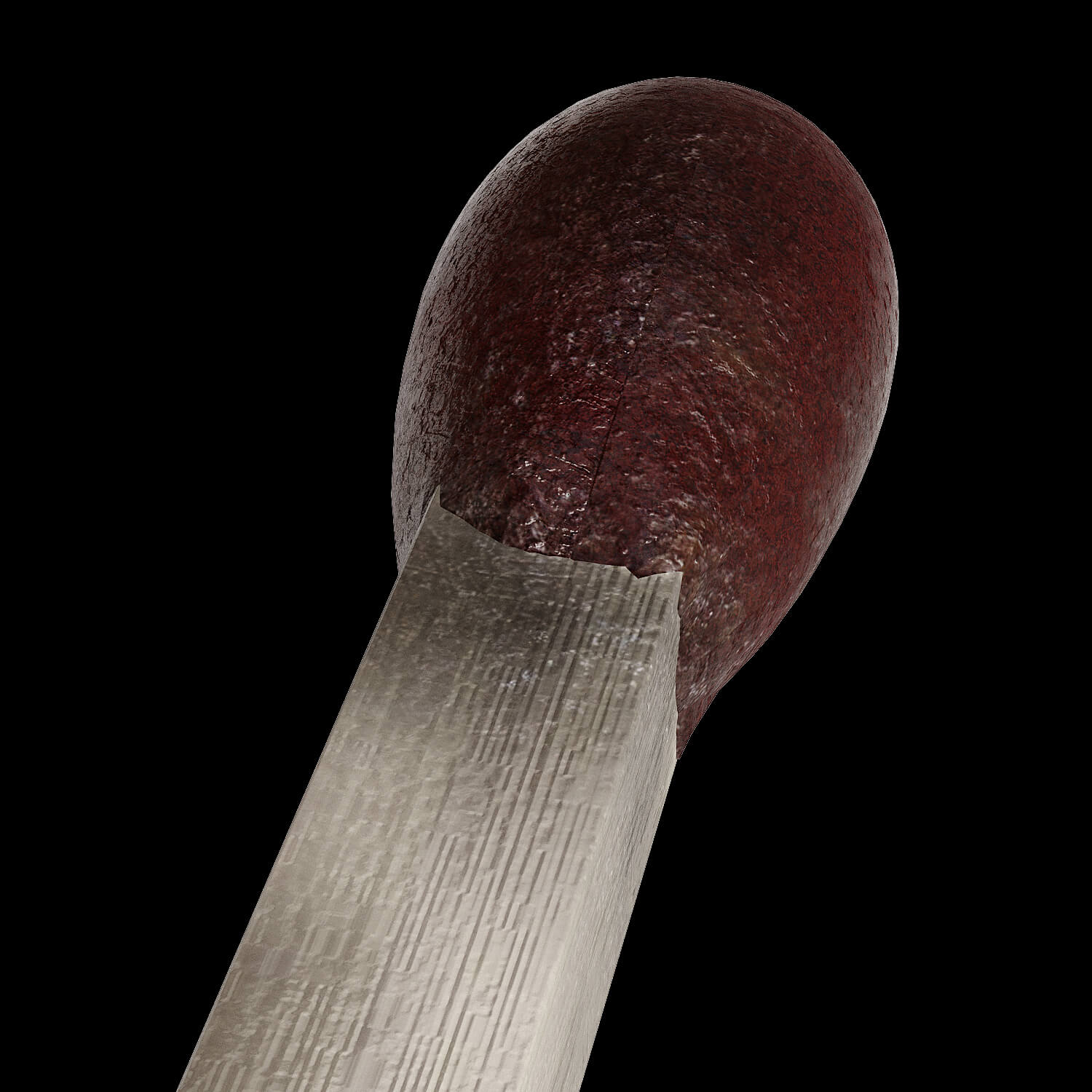 A New Match Covered in Hand Soot - 3D Model by Artdeco 3d