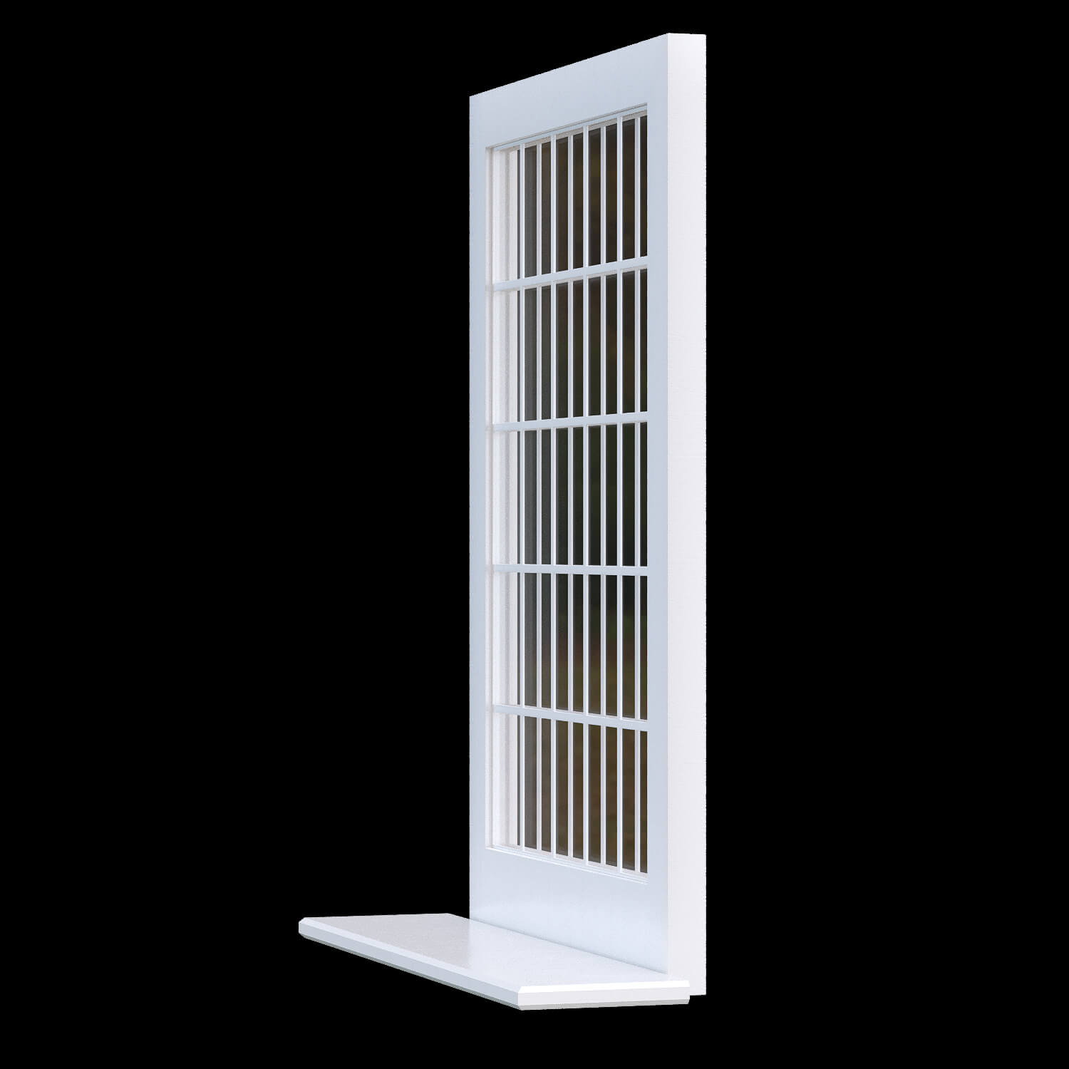 A Window With a Complex Binding - 3D Model by Artdeco 3d