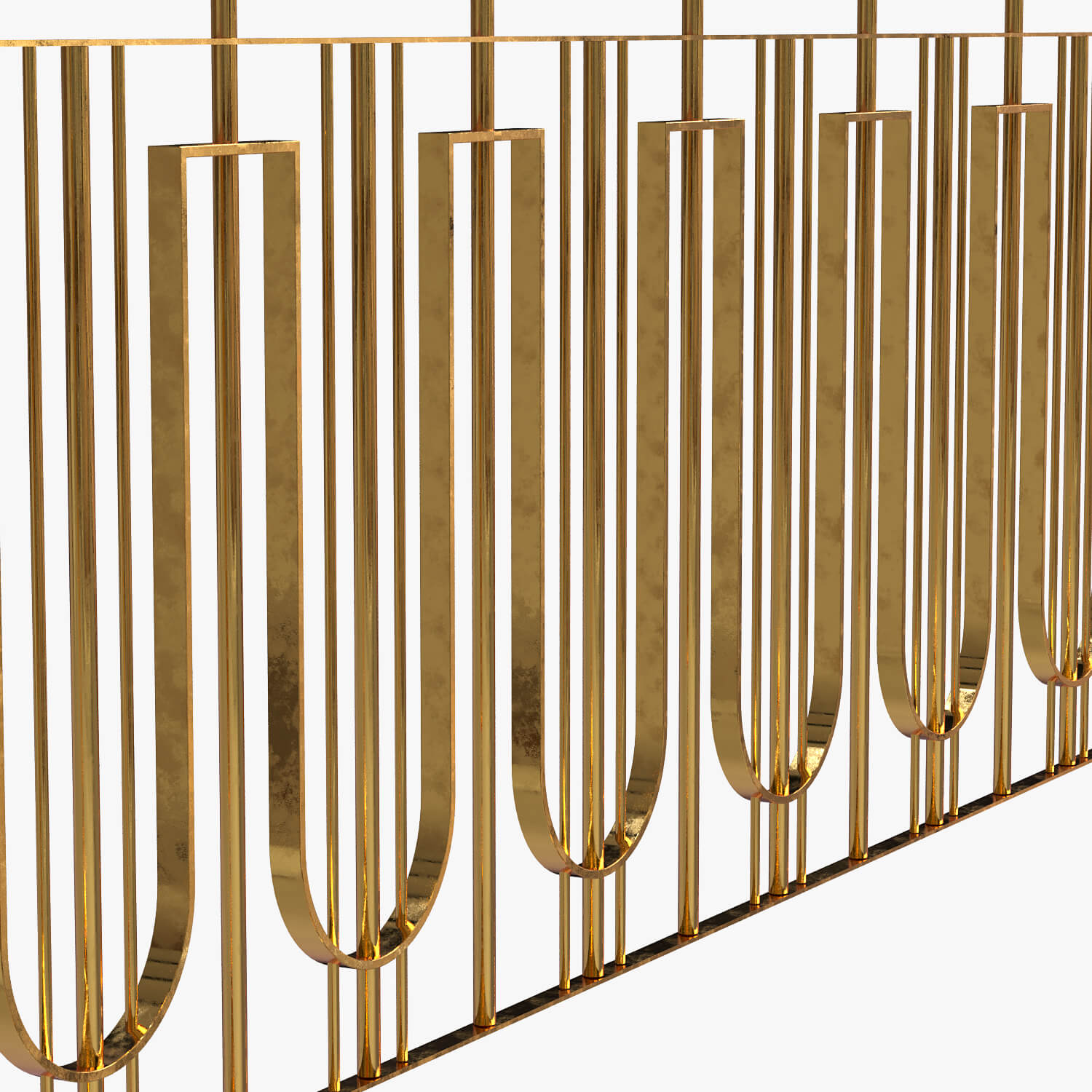 Architectural Railings in Art Deco Style - 3D Model by Artdeco 3d