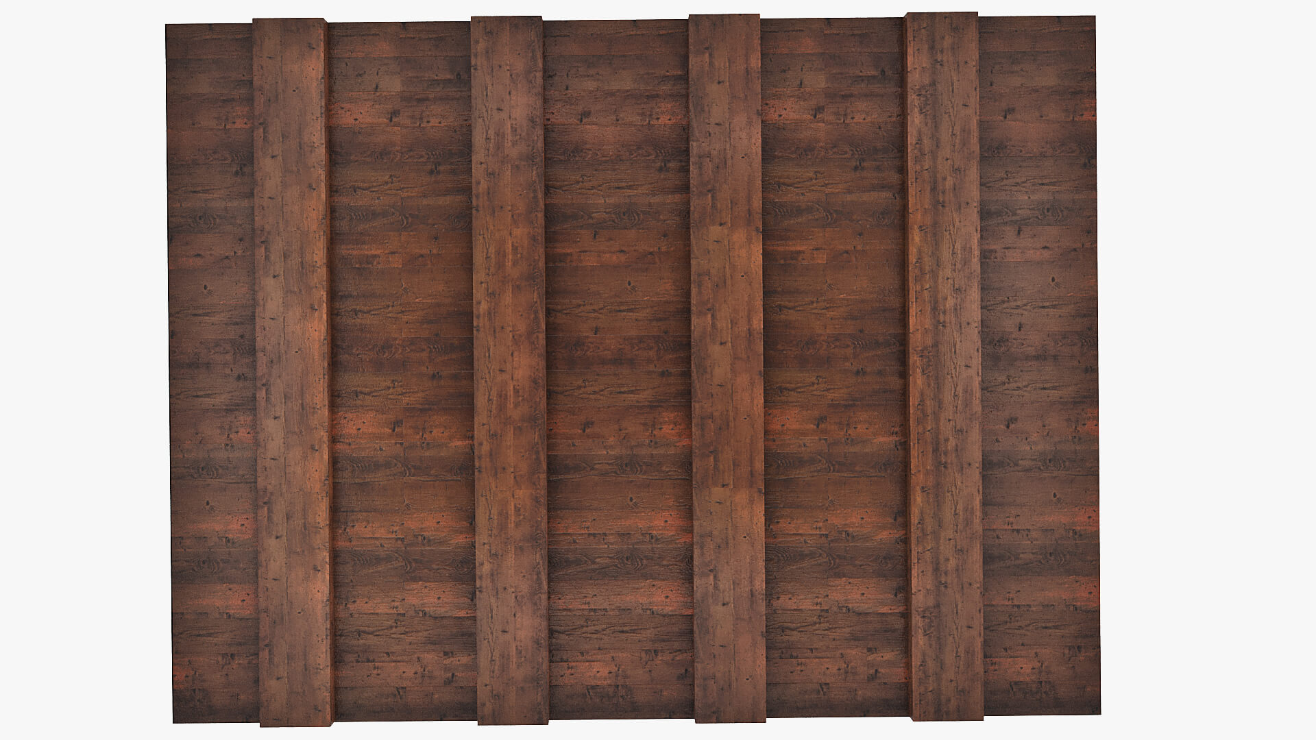 Beams Construction Ceiling - 3D Model by Artdeco 3d