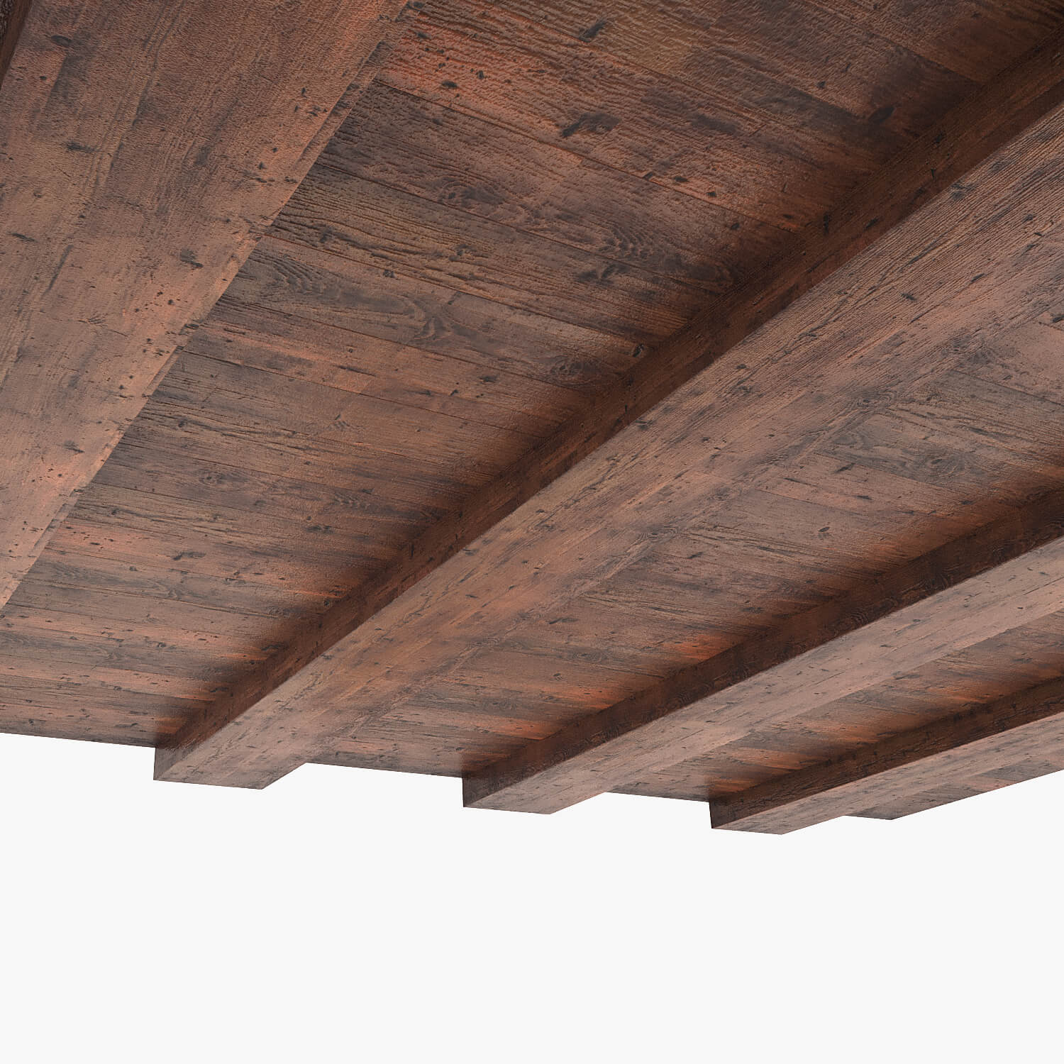Beams Construction Ceiling - 3D Model by Artdeco 3d