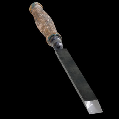 Carpentry Chisel PBR - 3D Model by Artdeco 3d