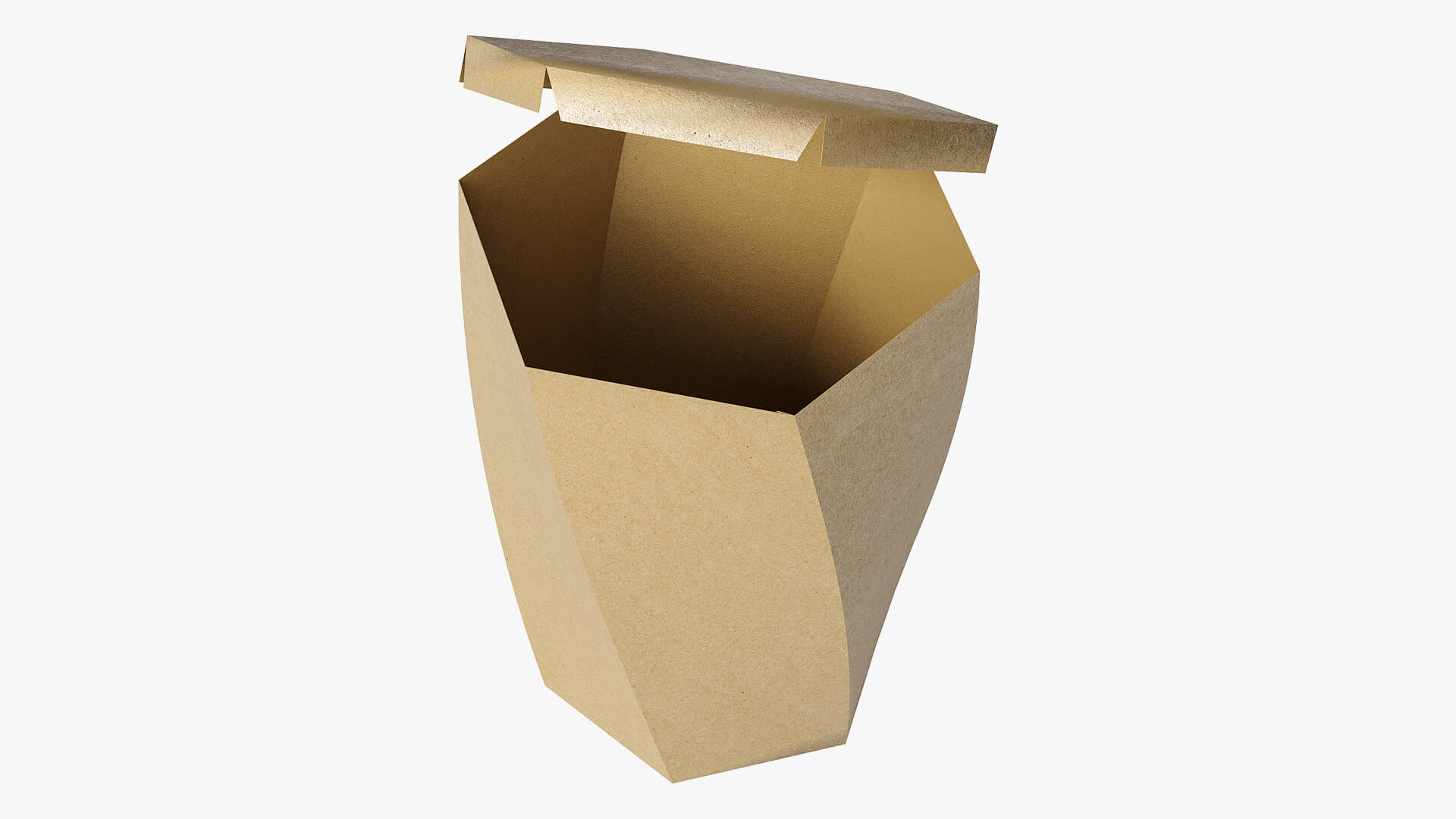 Carton Packing Box - 3D Model by Artdeco 3d