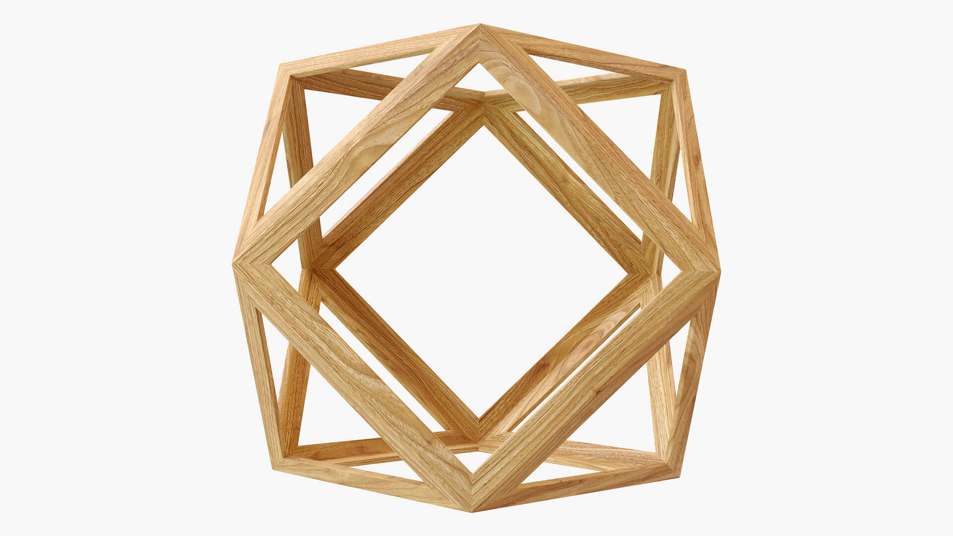 Cuboctahedron - Polyhedron 3D Model by Artdeco 3d