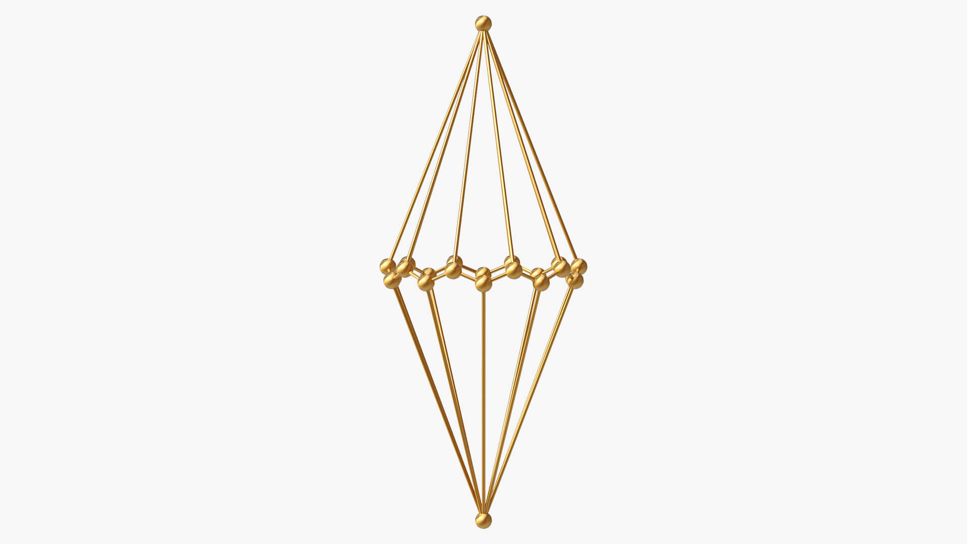 Decagonal Trapezohedron Deltoid - 3D Model by Artdeco 3d
