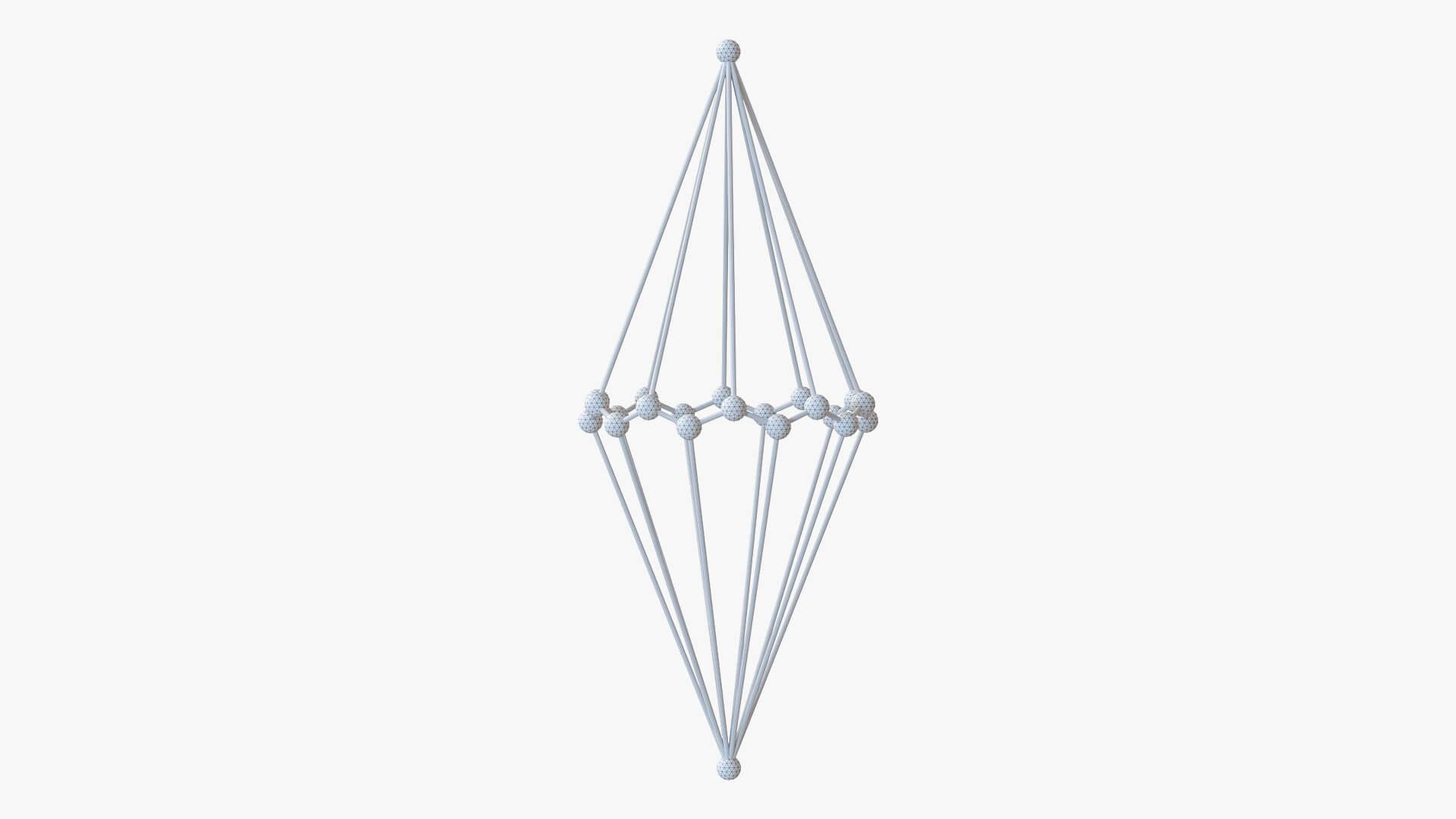 Decagonal Trapezohedron Deltoid - 3D Model by Artdeco 3d