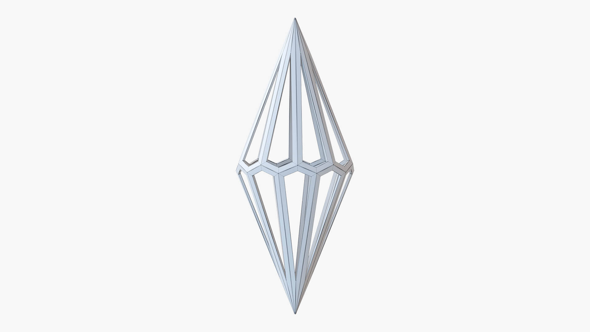 Decagonal Trapezohedron Deltoid - 3D Model by Artdeco 3d