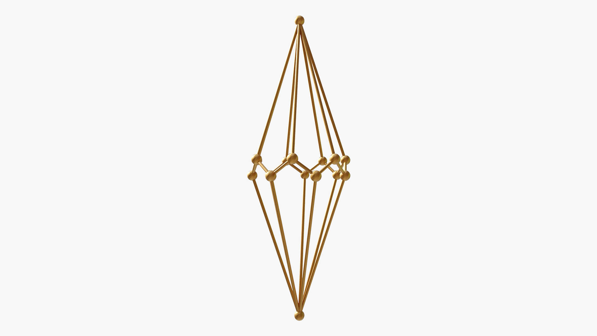 Heptagonal Trapezohedron Deltoid - 3D Model by Artdeco 3d