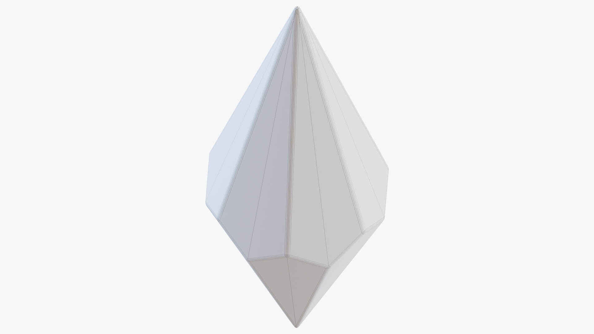 Heptagonal Trapezohedron Deltoid - 3D Model by Artdeco 3d