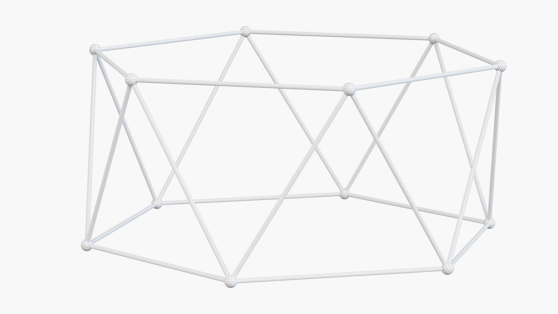 Hexagonal Antiprism - 3D Model by Artdeco 3d