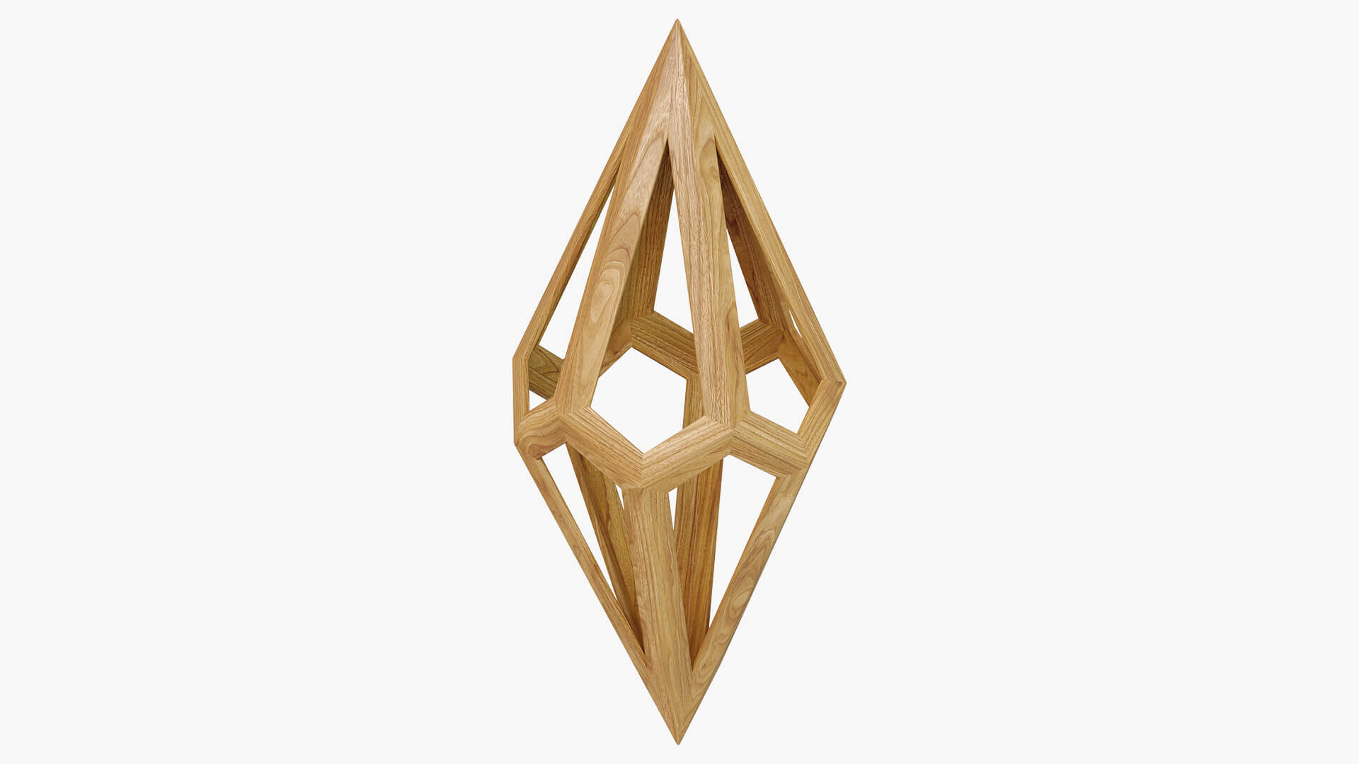 Hexagonal Trapezohedron Deltoid - 3D Model by Artdeco 3d