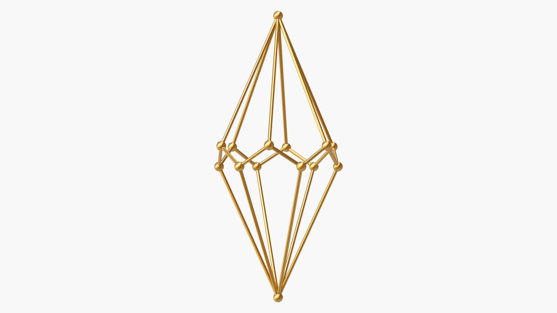 Hexagonal Trapezohedron Deltoid - 3D Model by Artdeco 3d