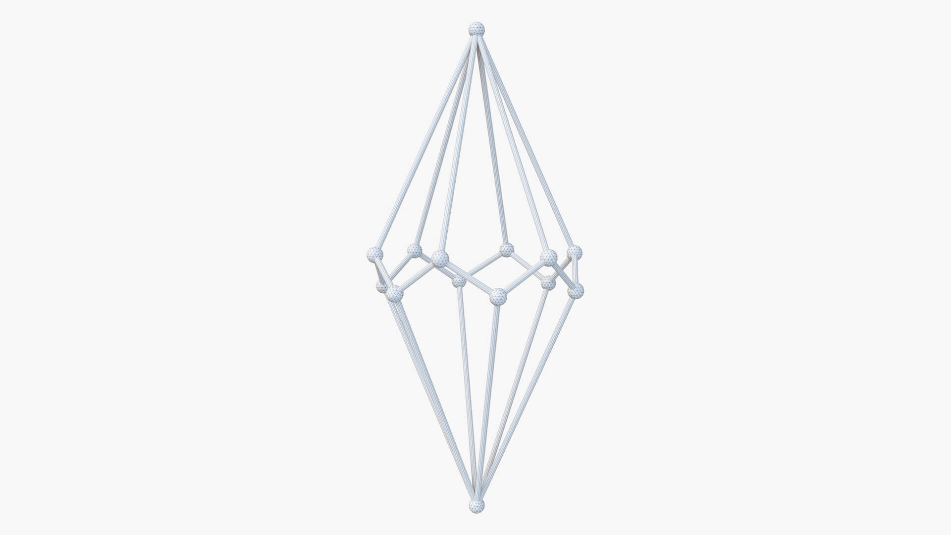 Hexagonal Trapezohedron Deltoid - 3D Model by Artdeco 3d