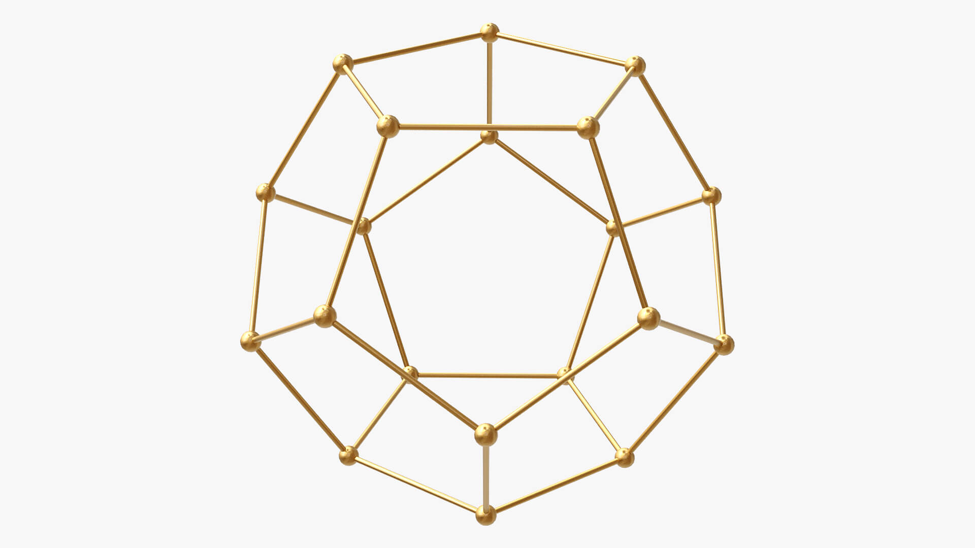 Pentagonal Dodecahedron - 3D Model by Artdeco 3d