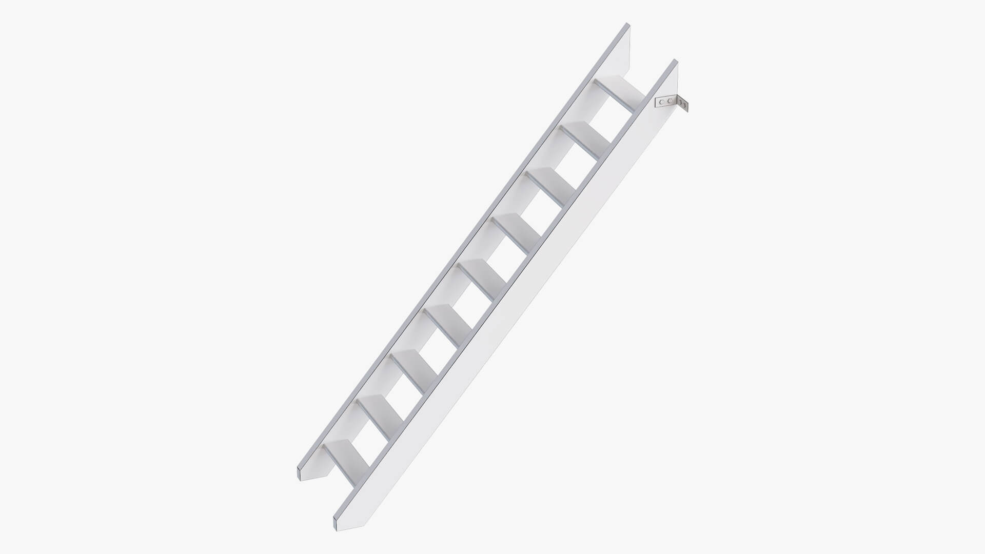 Ladder With Mounting - 3D Model by Artdeco 3d