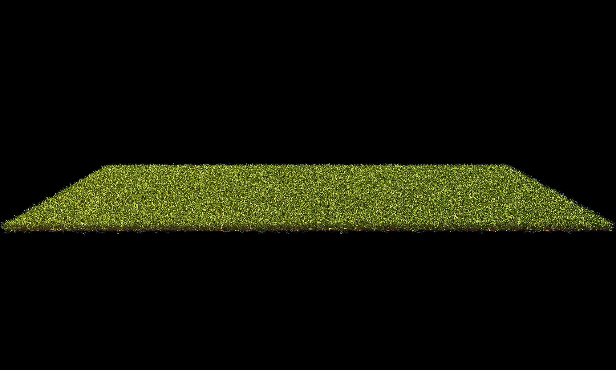 Lawn Grass Trimmed - 3D Model by Artdeco 3d