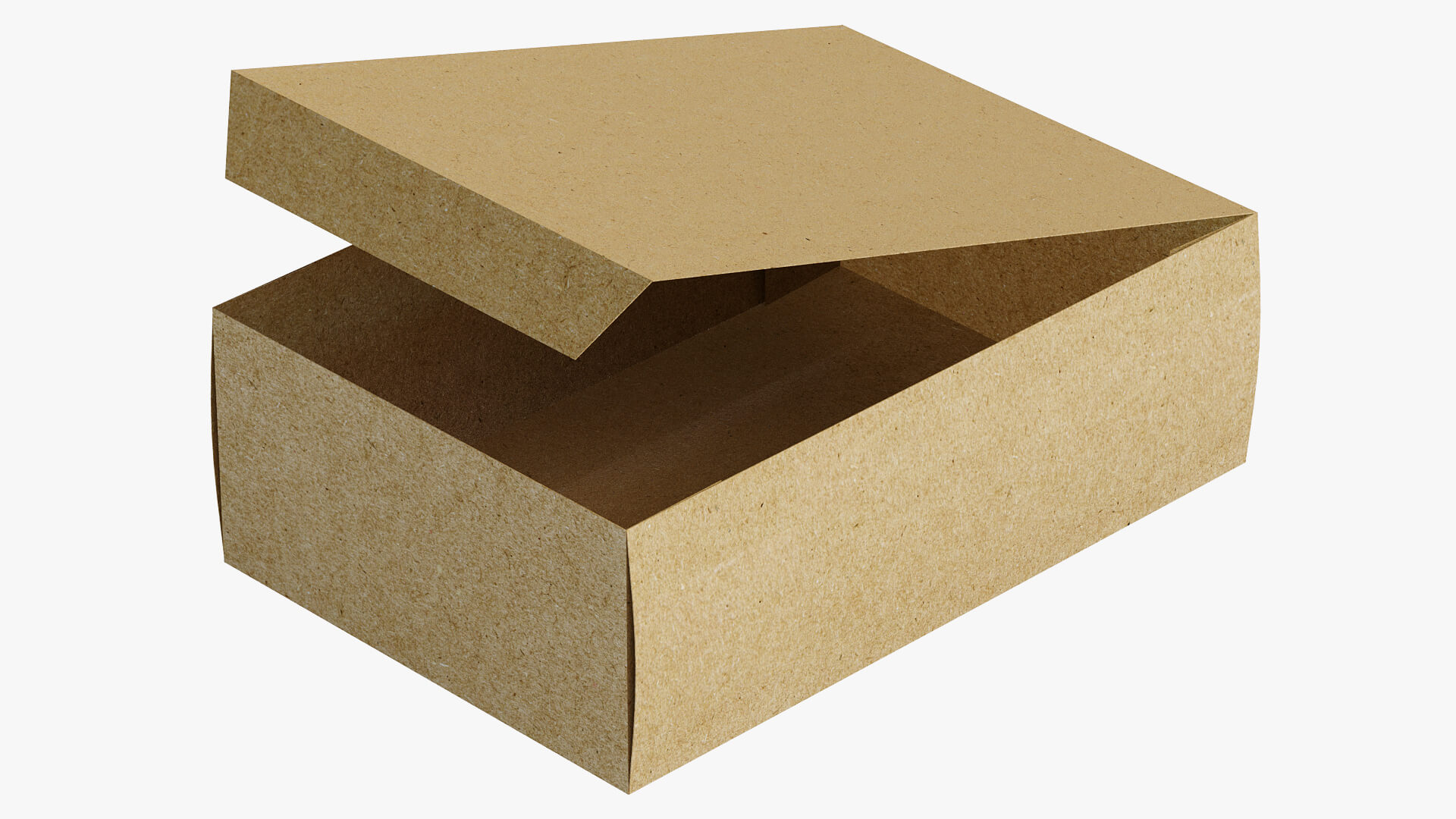 Packing Carton Box - 3D Model by Artdeco 3d
