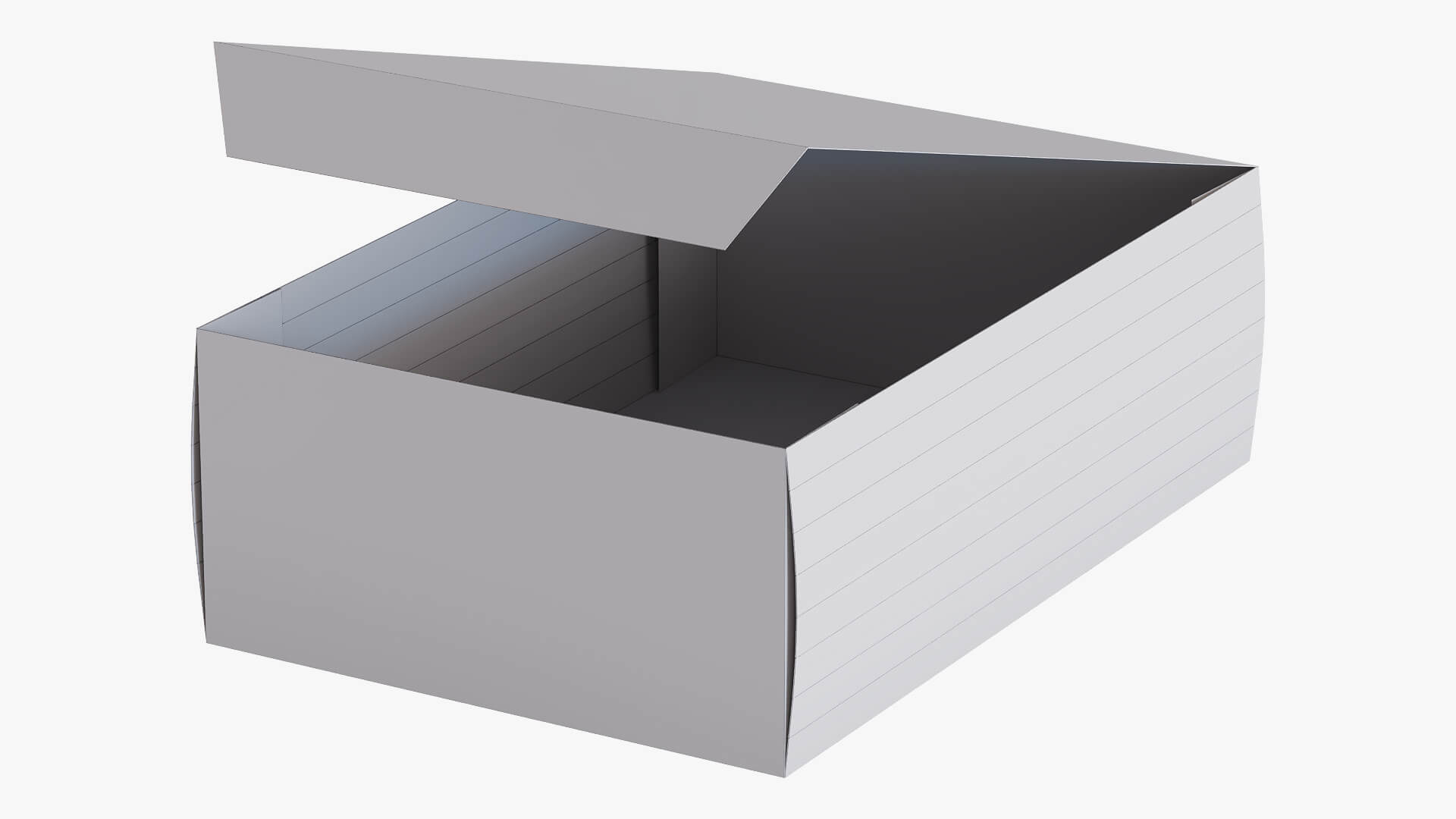 Packing Carton Box - 3D Model by Artdeco 3d