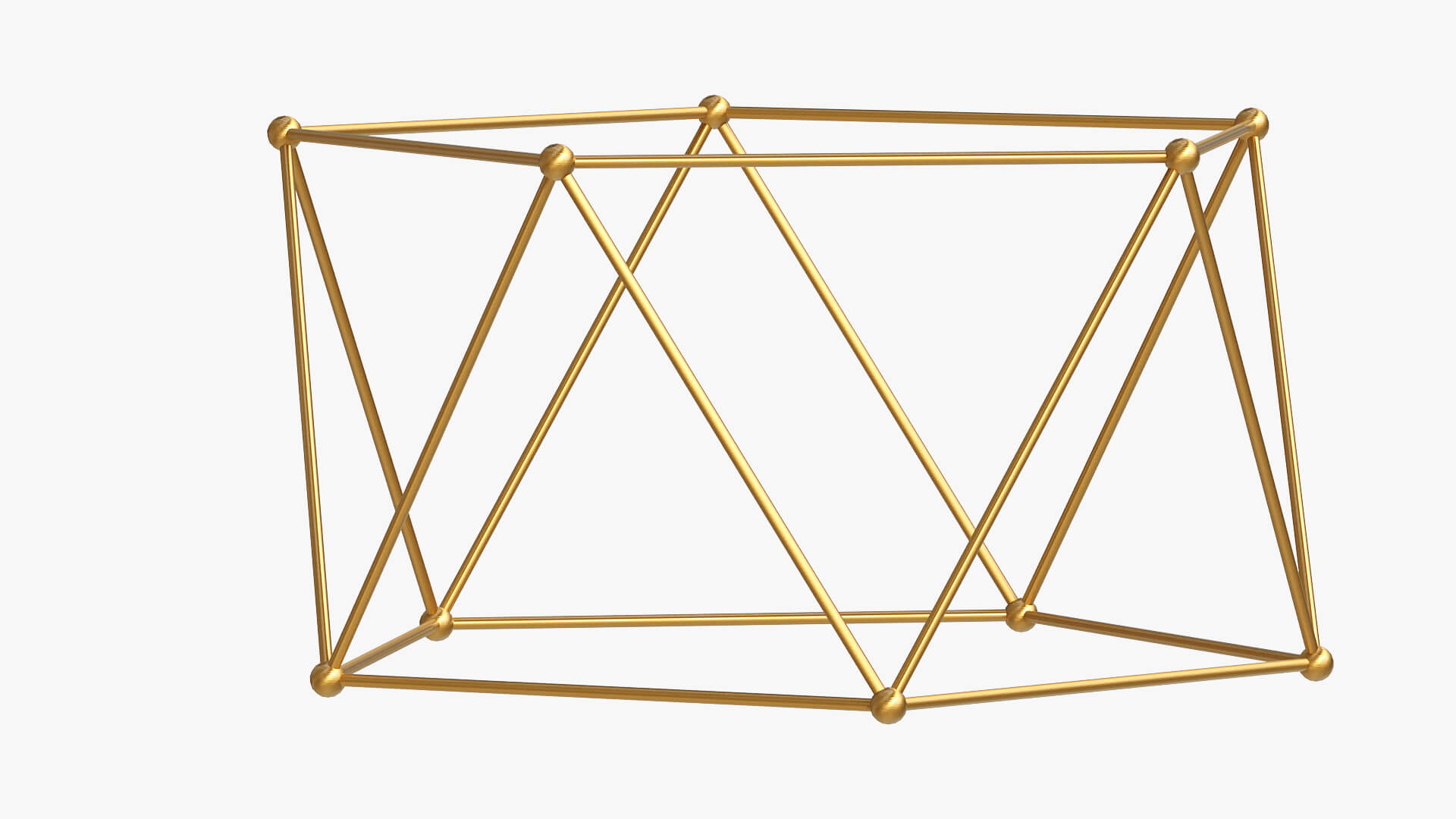 Pentagonal Antiprism - 3D Model by Artdeco 3d
