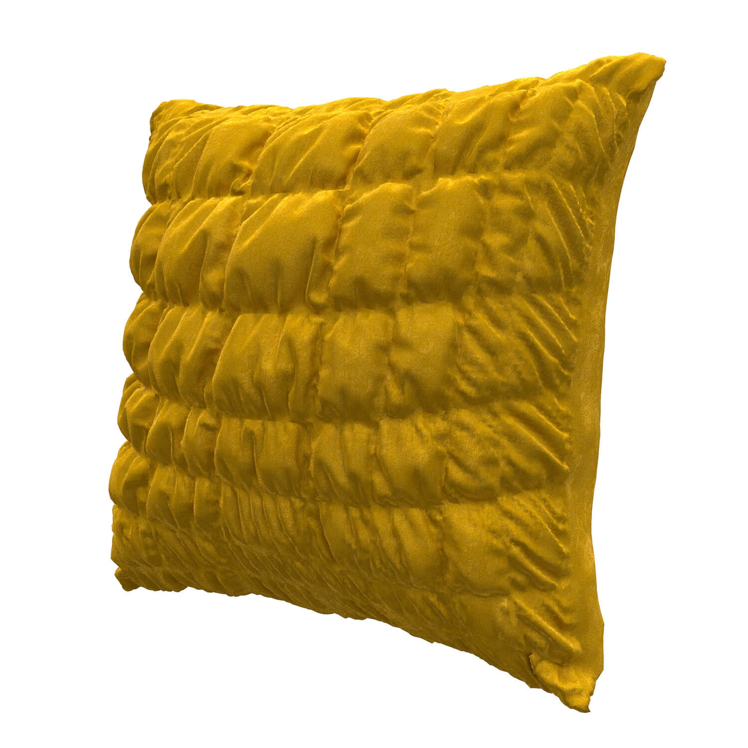 Pillow Pouf Yellow - 3D Model by Artdeco 3d