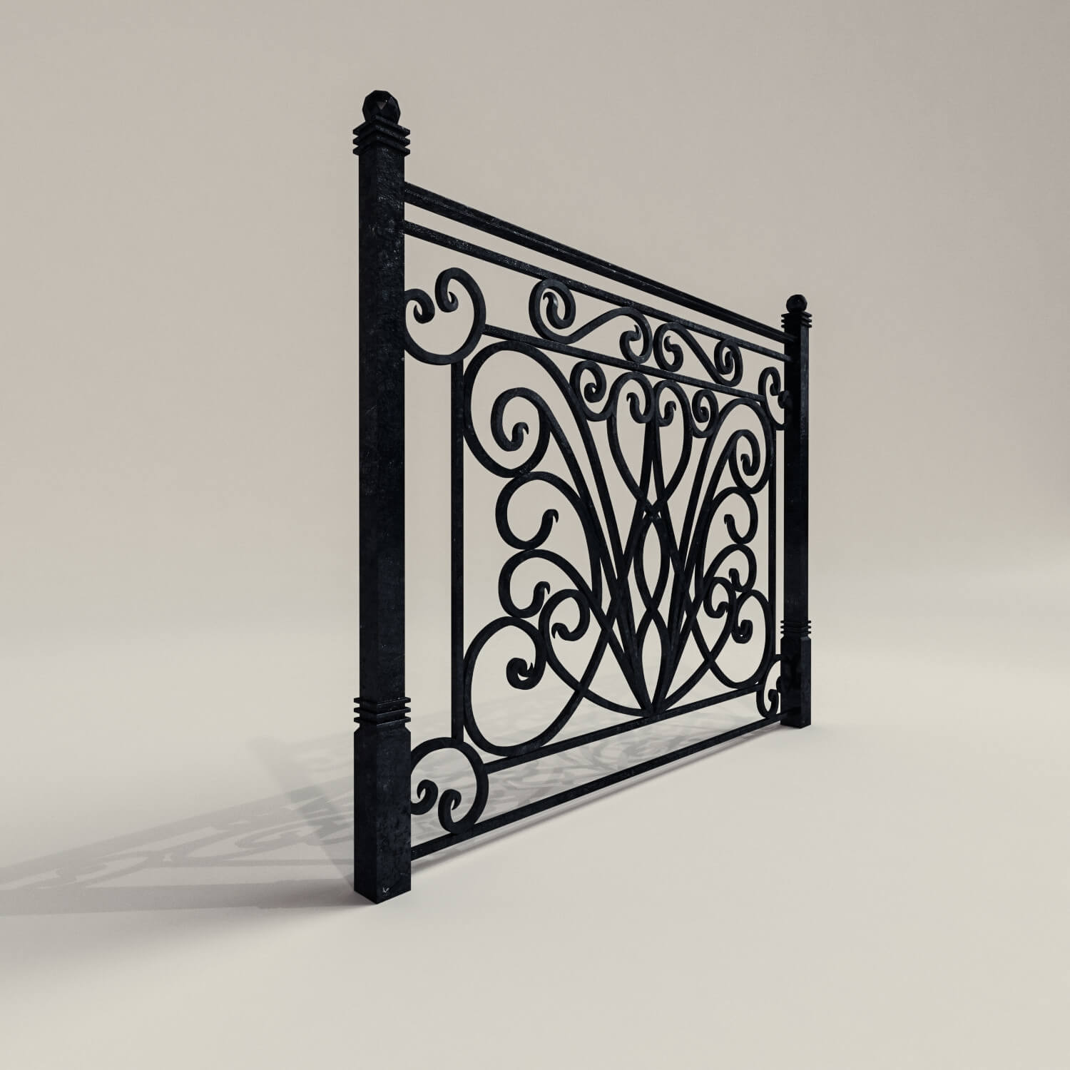 Railing - 3D Model by Artdeco 3d