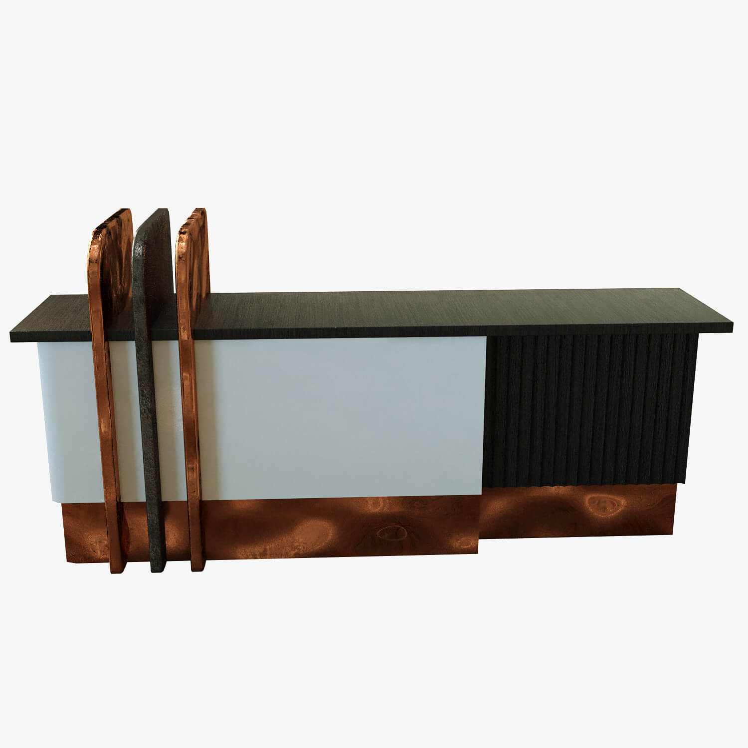 Reception Lobby Modern - 3D Model by Artdeco 3d