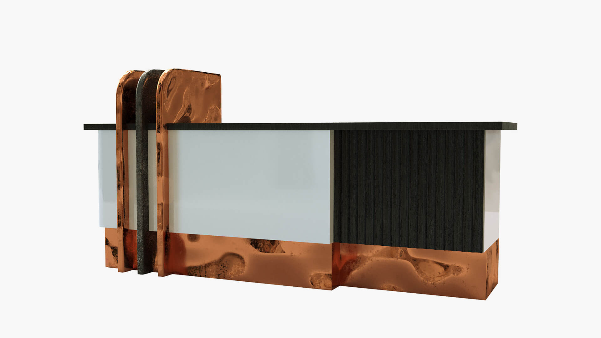 Reception Lobby Modern - 3D Model by Artdeco 3d