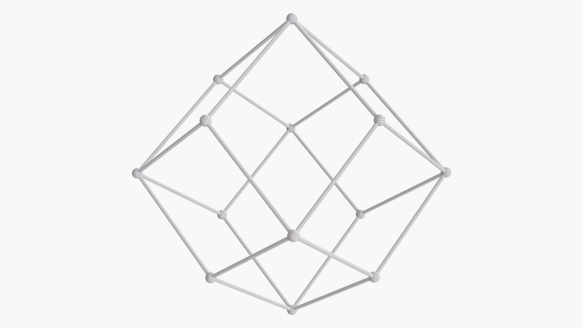 Rhombic Dodecahedron - 3D Model by Artdeco 3d