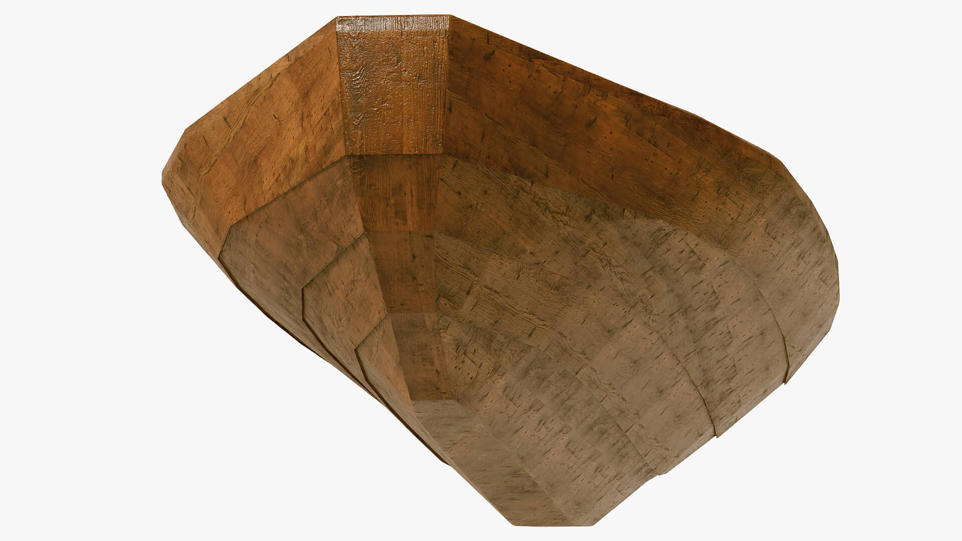 Rowing Boat Old - 3D Model by Artdeco 3d