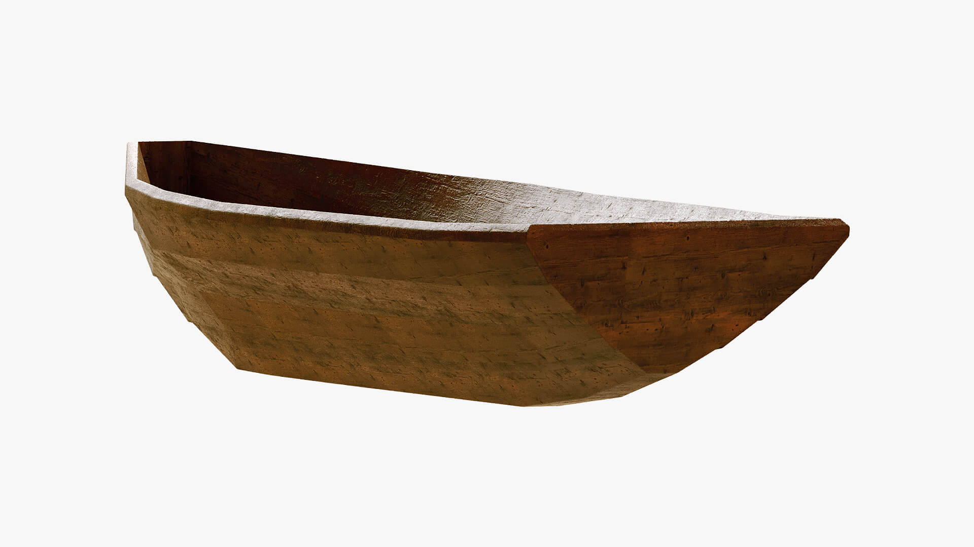 Rowing Boat Old - 3D Model by Artdeco 3d