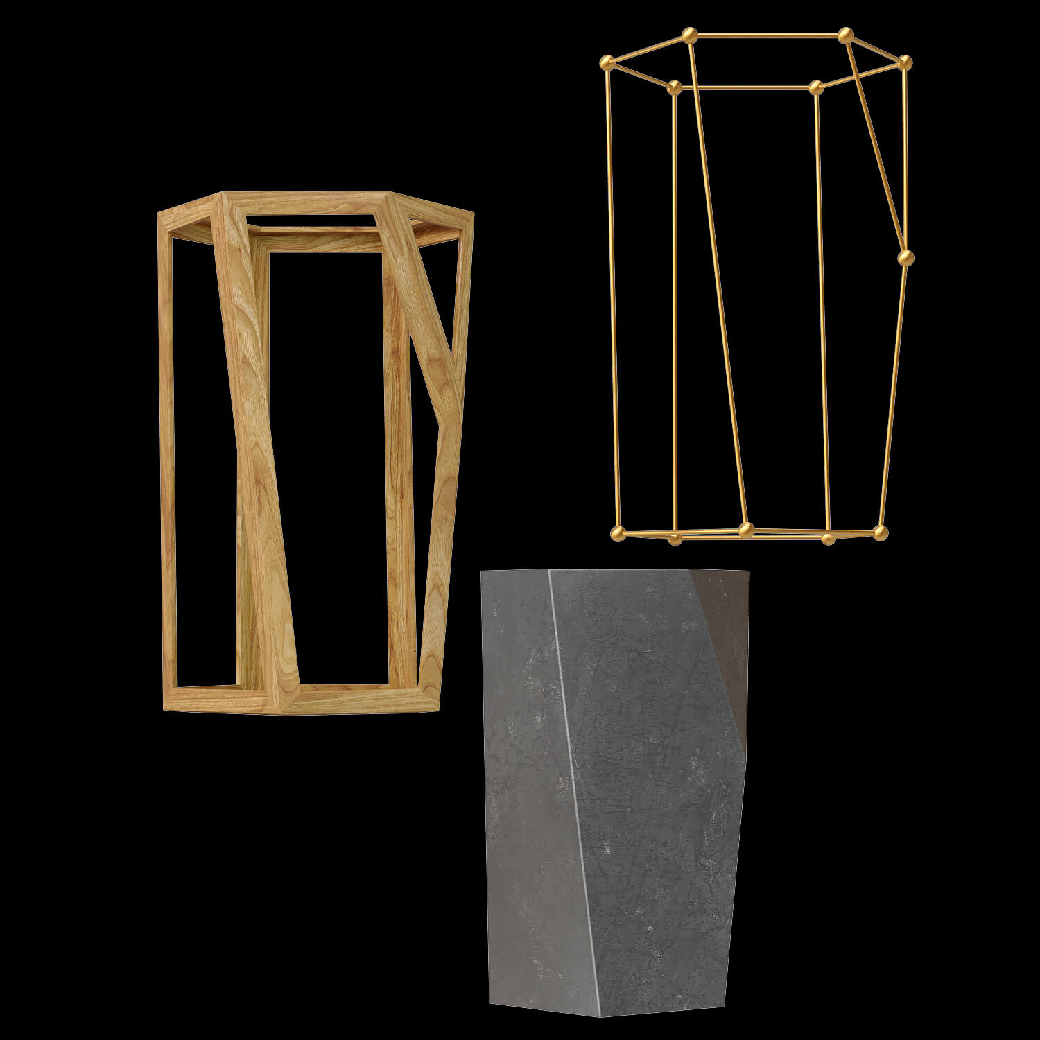 Scutoid Polyhedron - 3D Model by Artdeco 3d