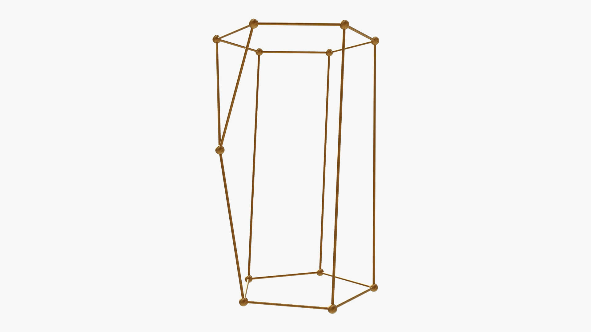 Scutoid Polyhedron - 3D Model by Artdeco 3d