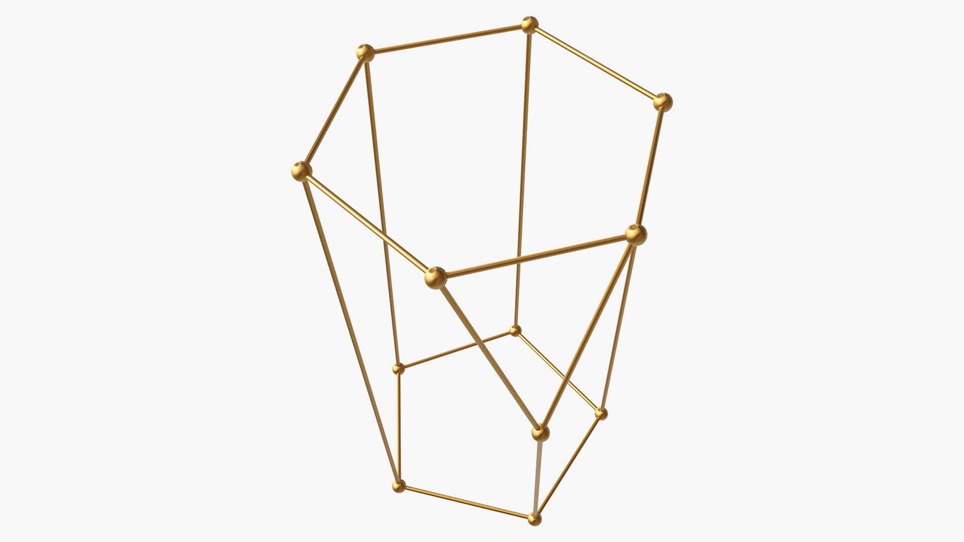 Scutoid Polyhedron - 3D Model by Artdeco 3d