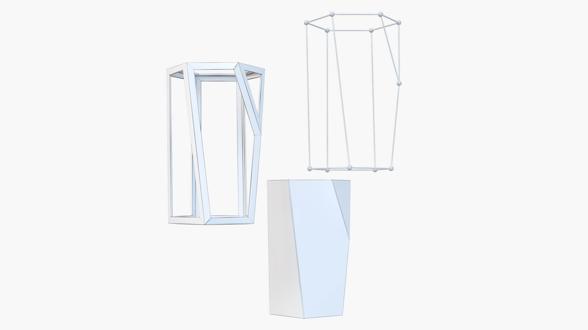 Scutoid Polyhedron - 3D Model by Artdeco 3d