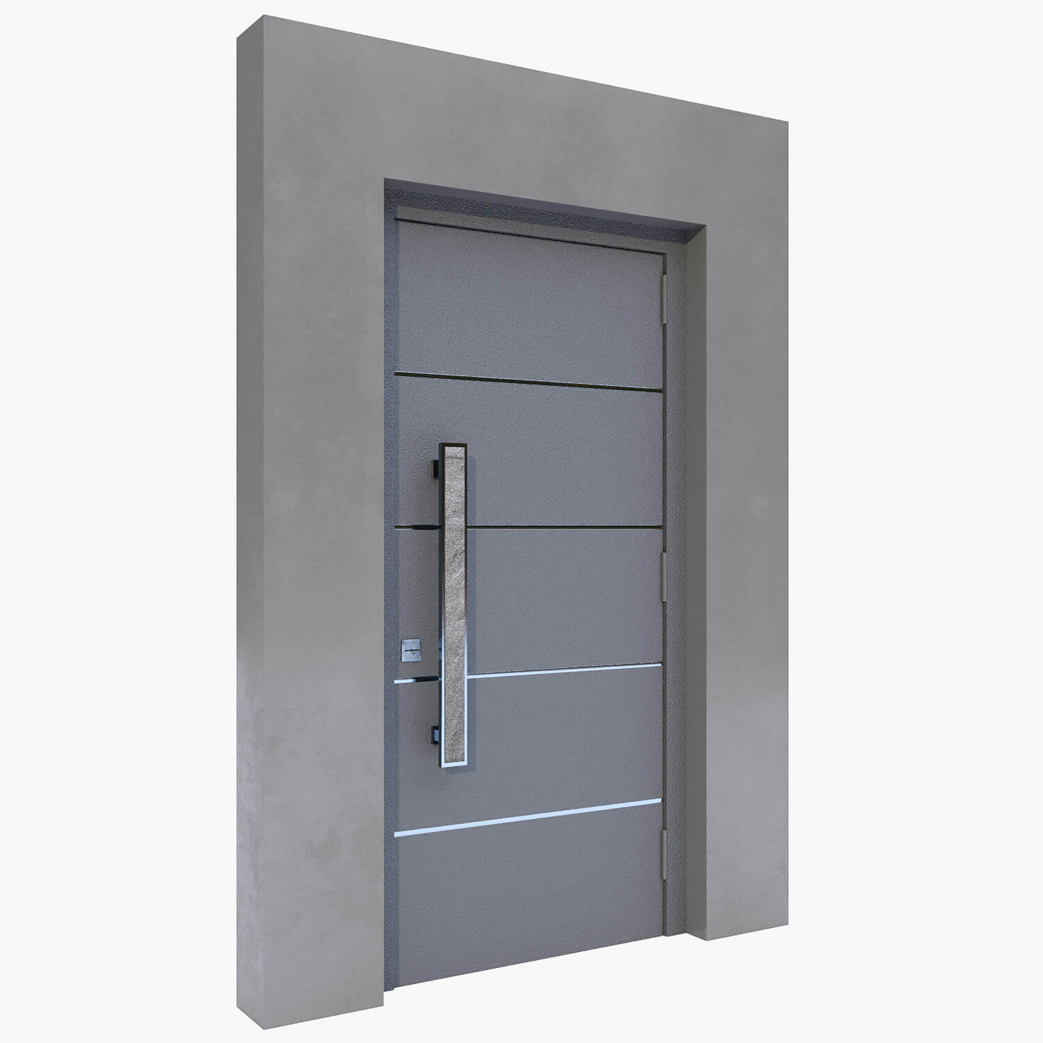 Simple Architectural Door - 3D Model by Artdeco 3d