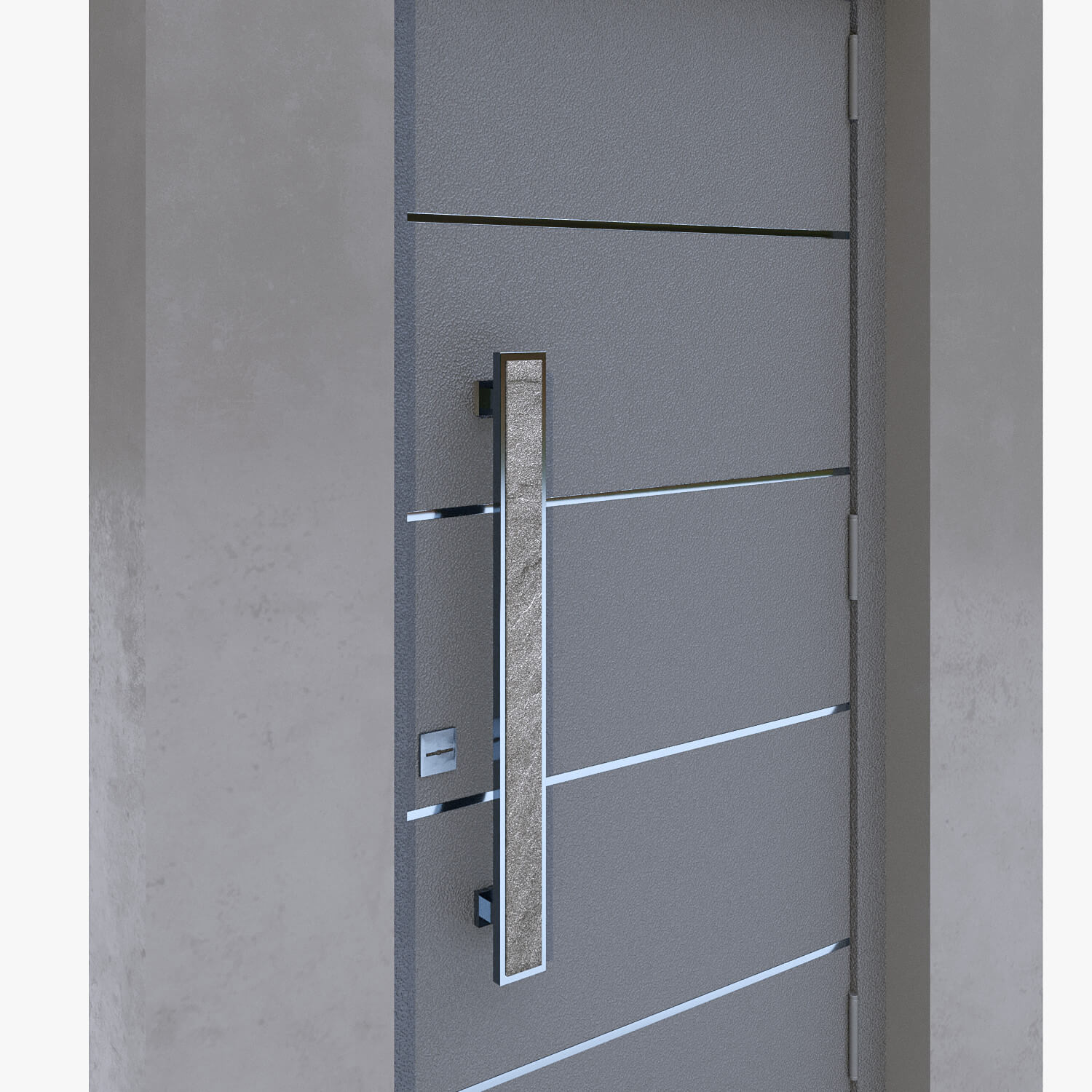 Simple Architectural Door - 3D Model by Artdeco 3d