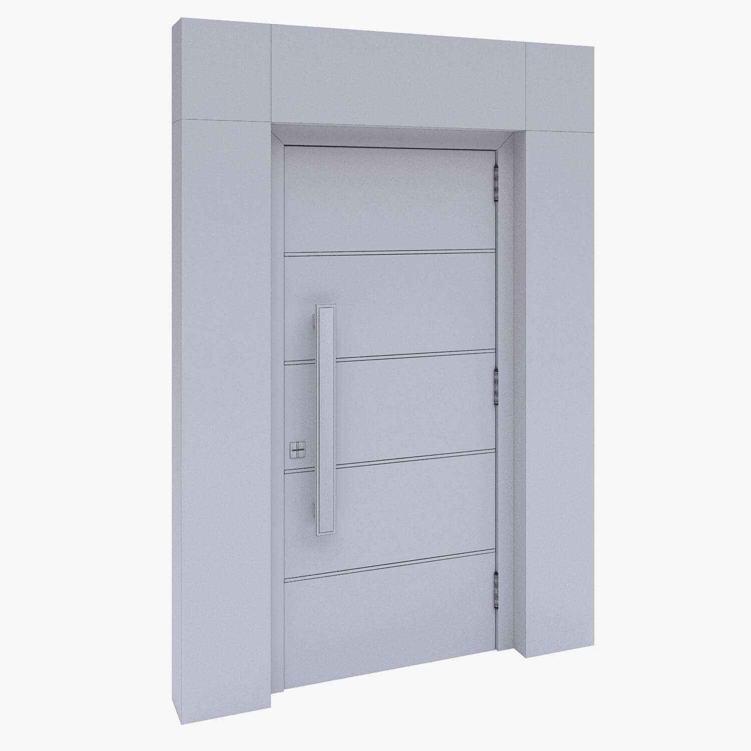 Simple Architectural Door - 3D Model by Artdeco 3d