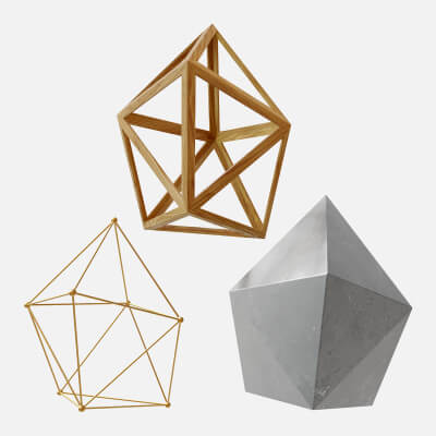 Snub Disphenoid - 3D Model by Artdeco 3d