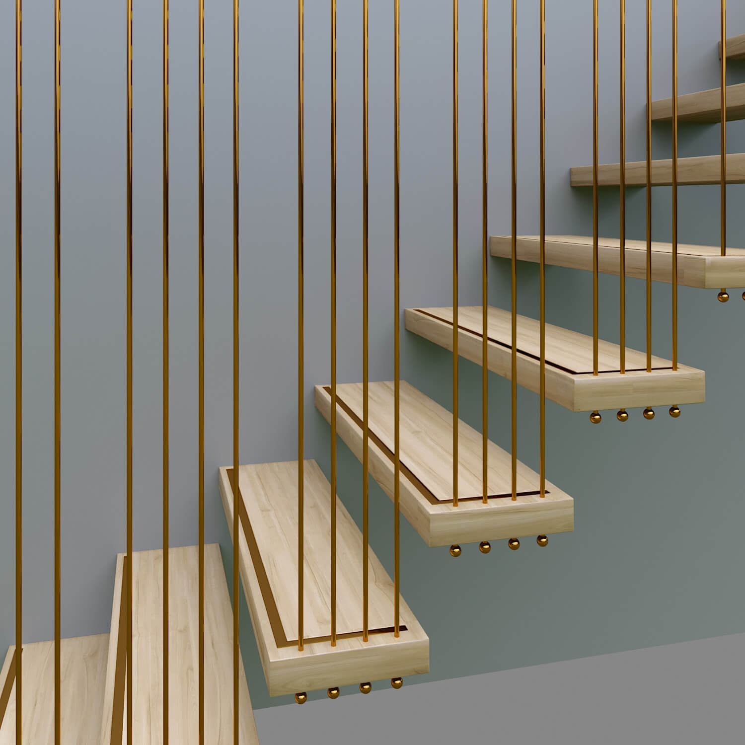 Stairs - 3D Model by Artdeco 3d