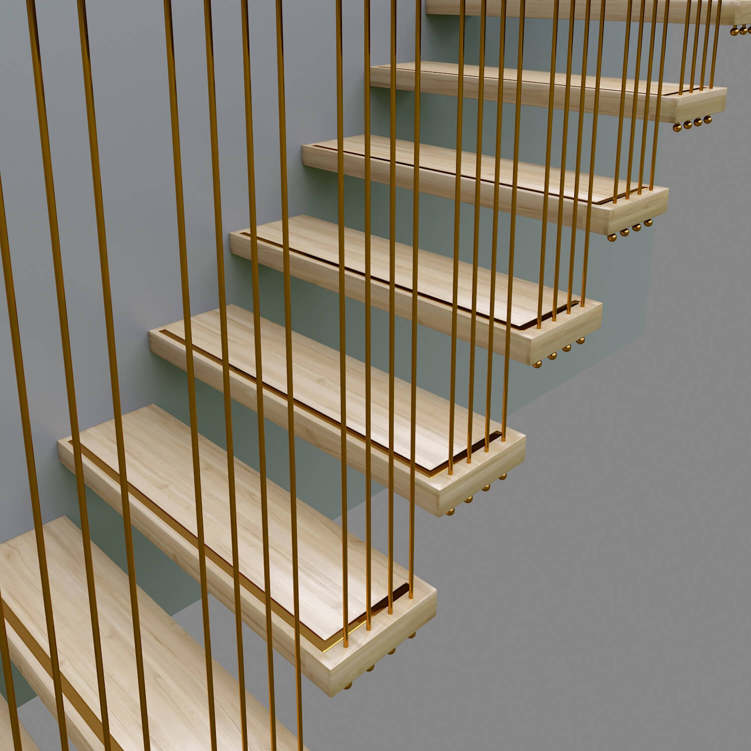 Stairs - 3D Model by Artdeco 3d