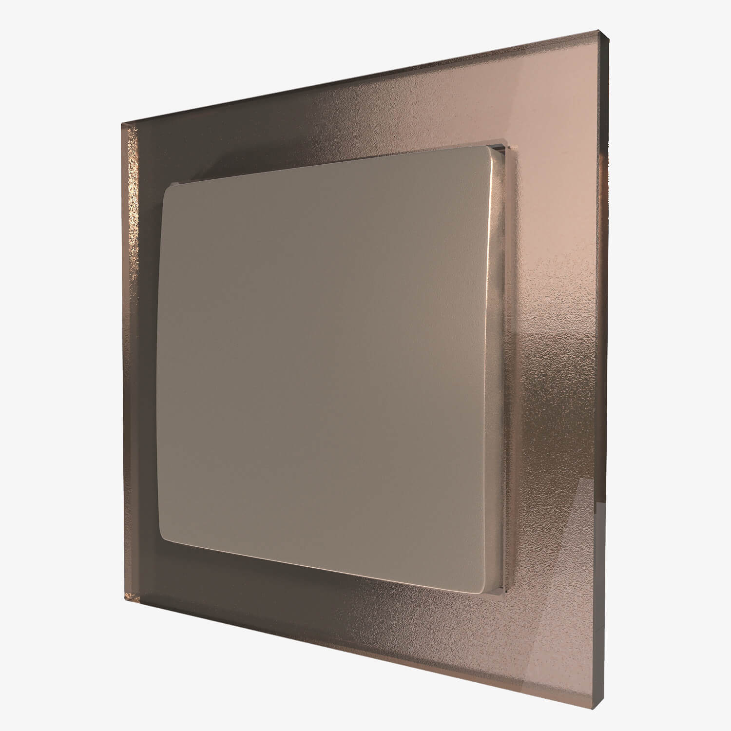 Switch Brass Glass Frame - 3D Model by Artdeco 3d
