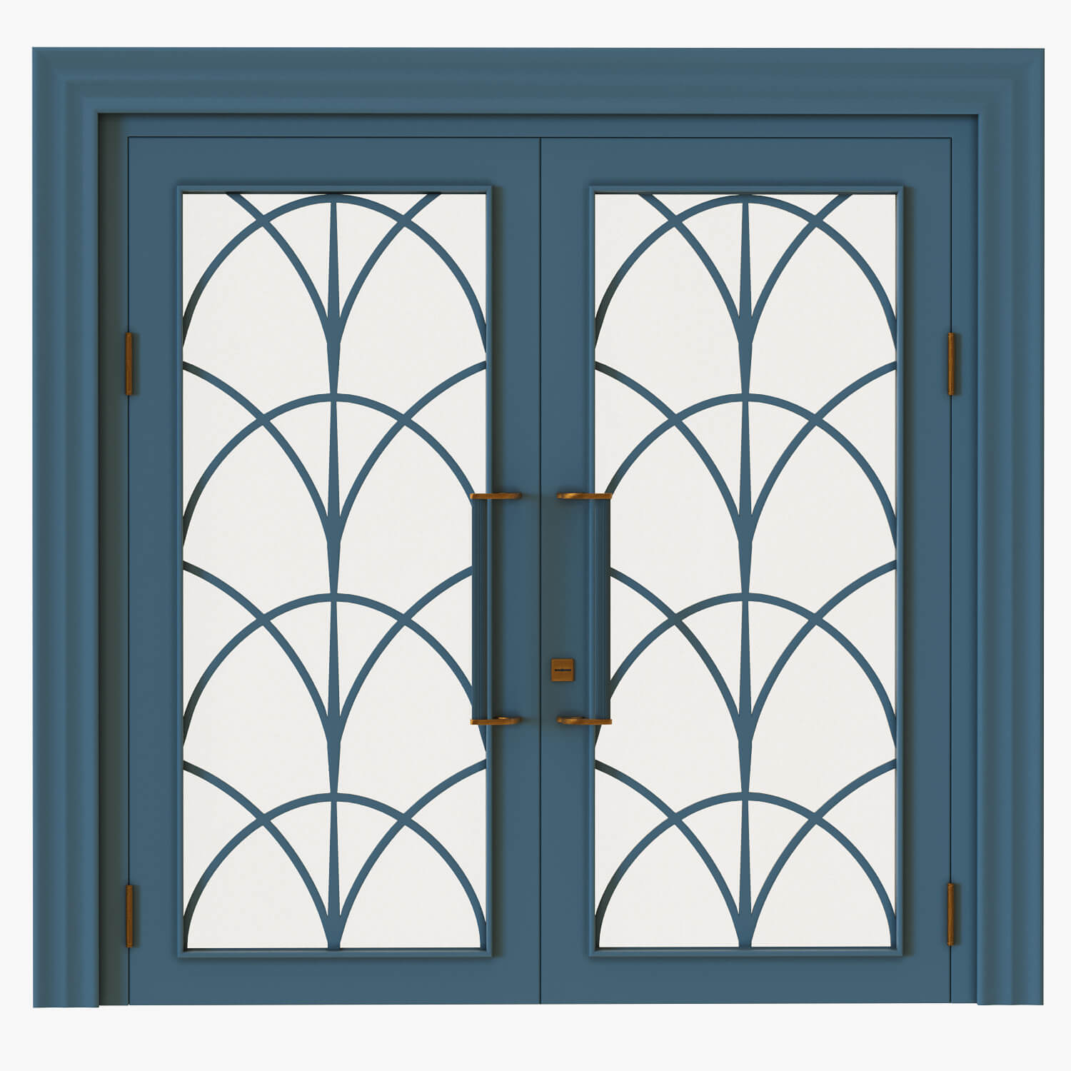 The Door Is Glazed in The Art Deco Style - 3D Model by Artdeco 3d