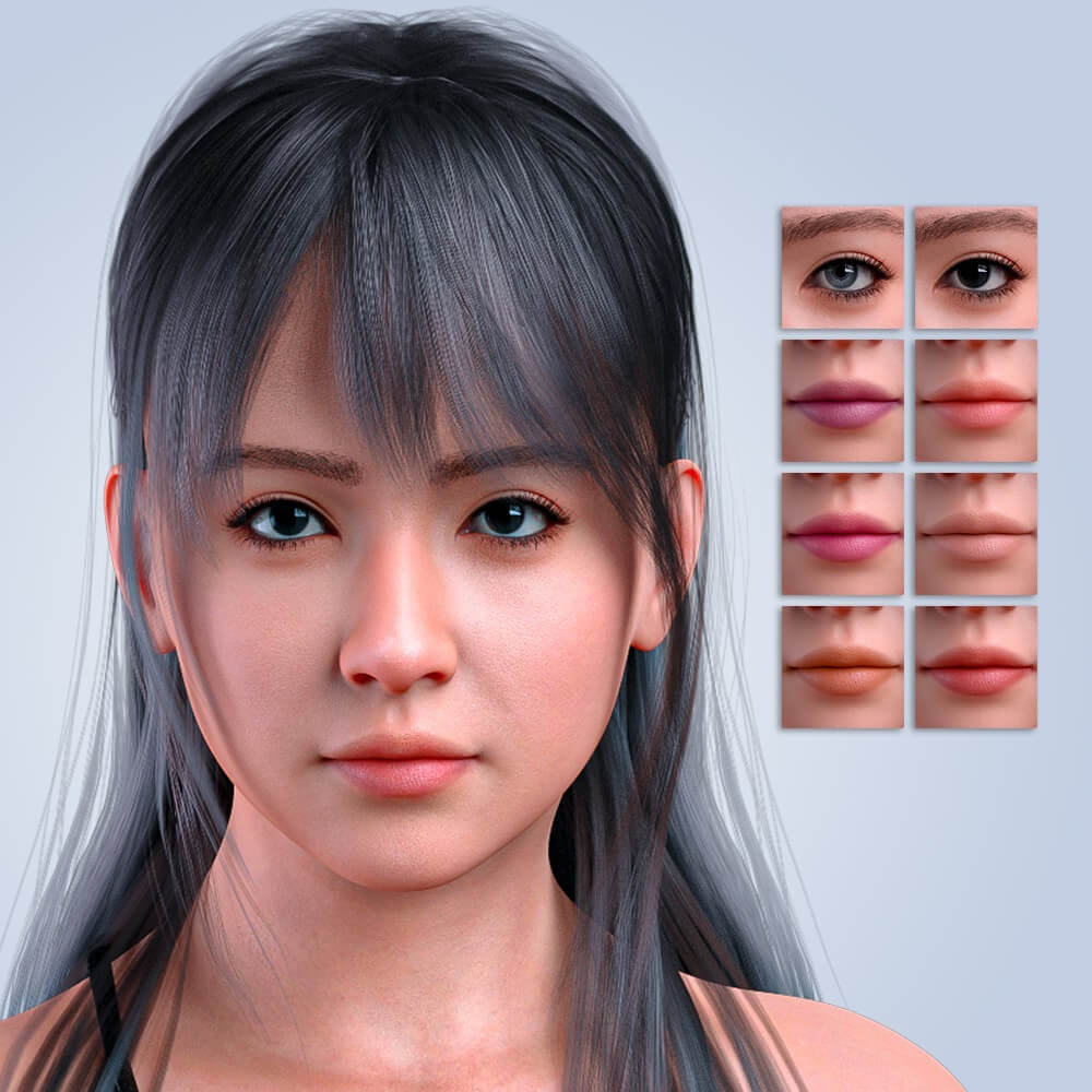 Sakuranbo for Genesis 9 - Daz Content by Arte3D