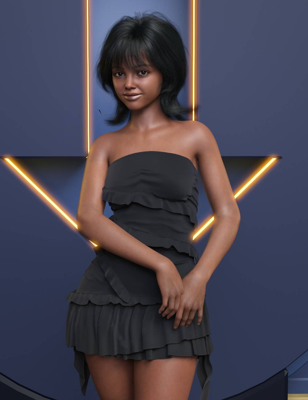 Shaniyah for Genesis 9 - Daz Content by Arte3D