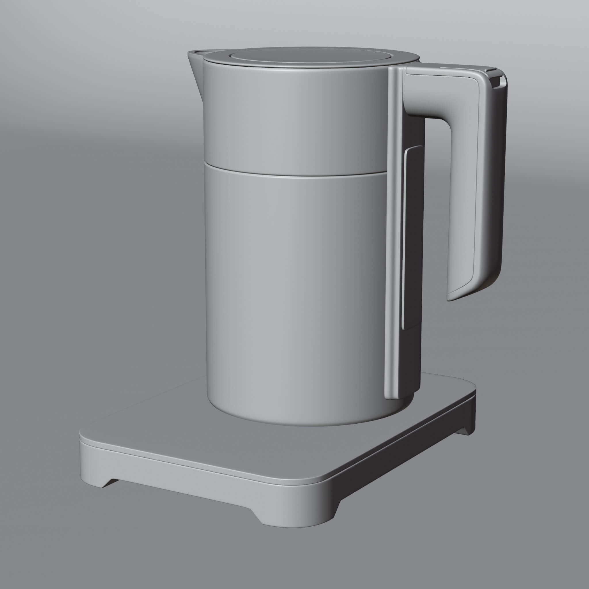 Modern Electric Kettle - 3D Model by artem2004