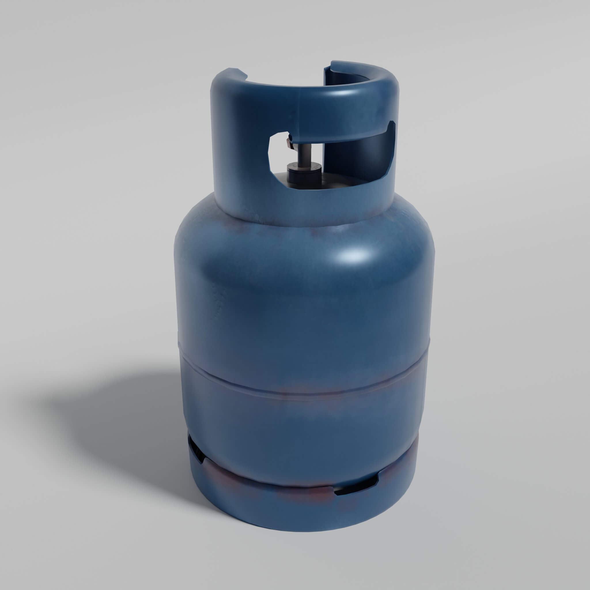 Old Propane Tank - 3D Model by artem2004