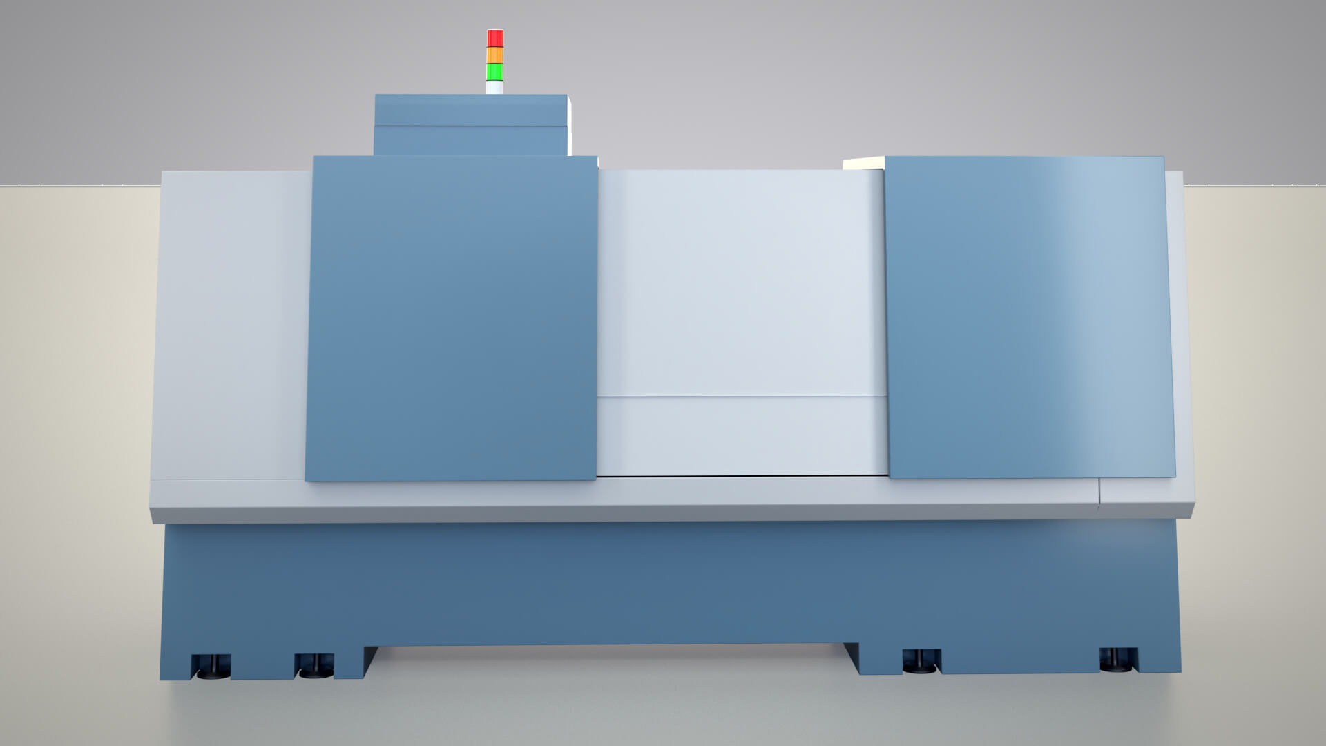 CNC Lathe Smtcl KE80 2000 - 3D Model by Artemcg