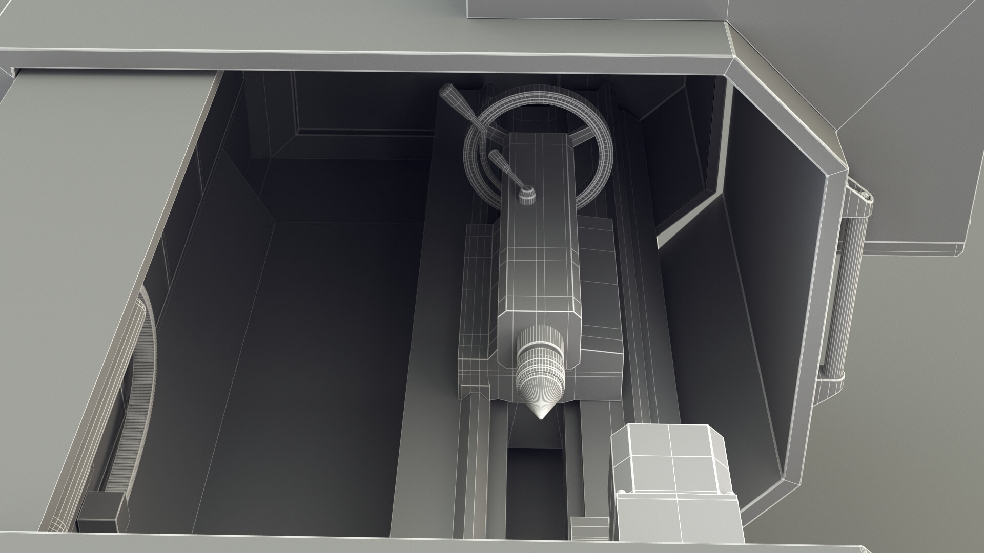 CNC Lathe Smtcl KE80 2000 - 3D Model by Artemcg