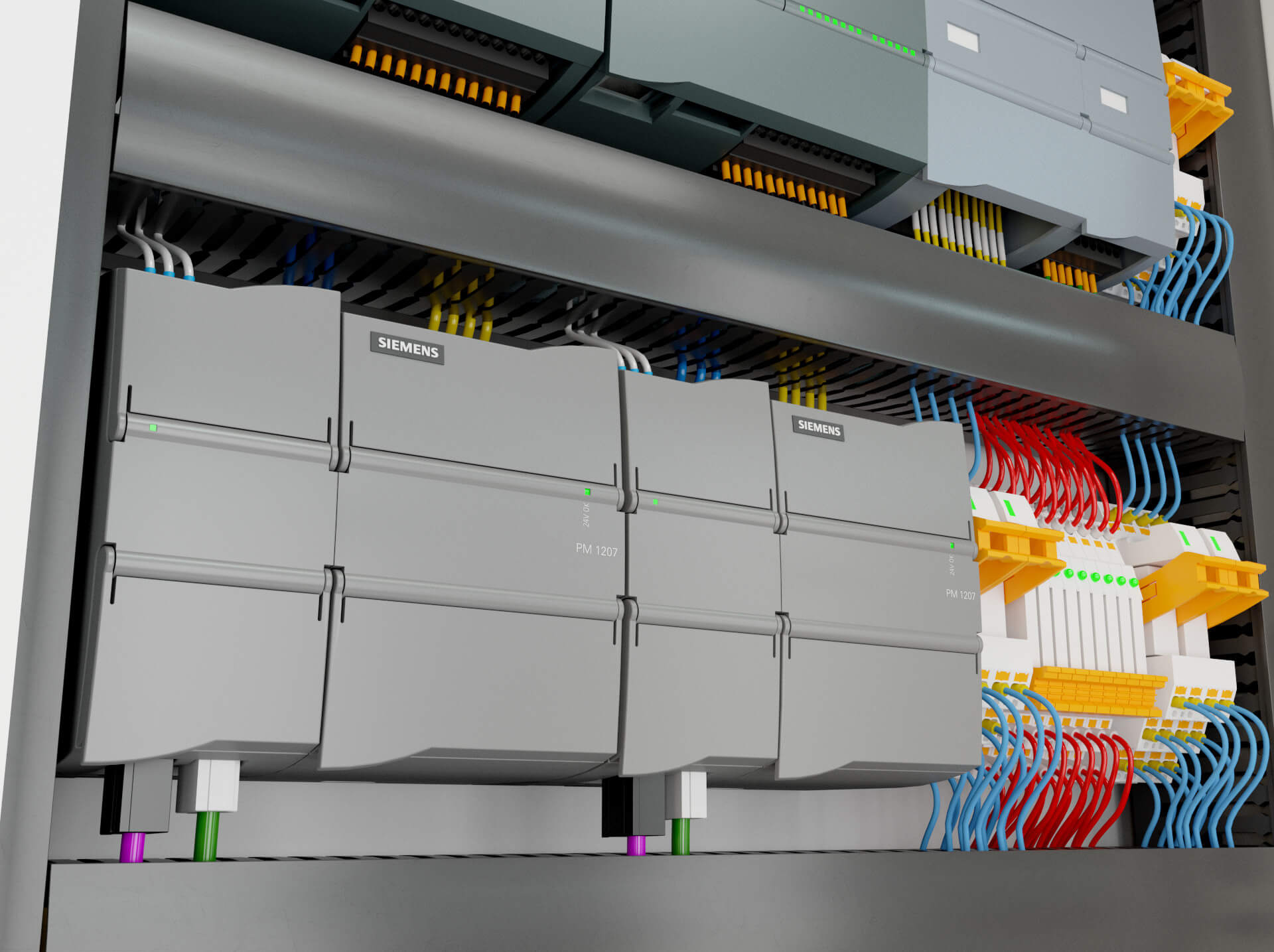 Electric Control Panel - 3D Model by Artemcg