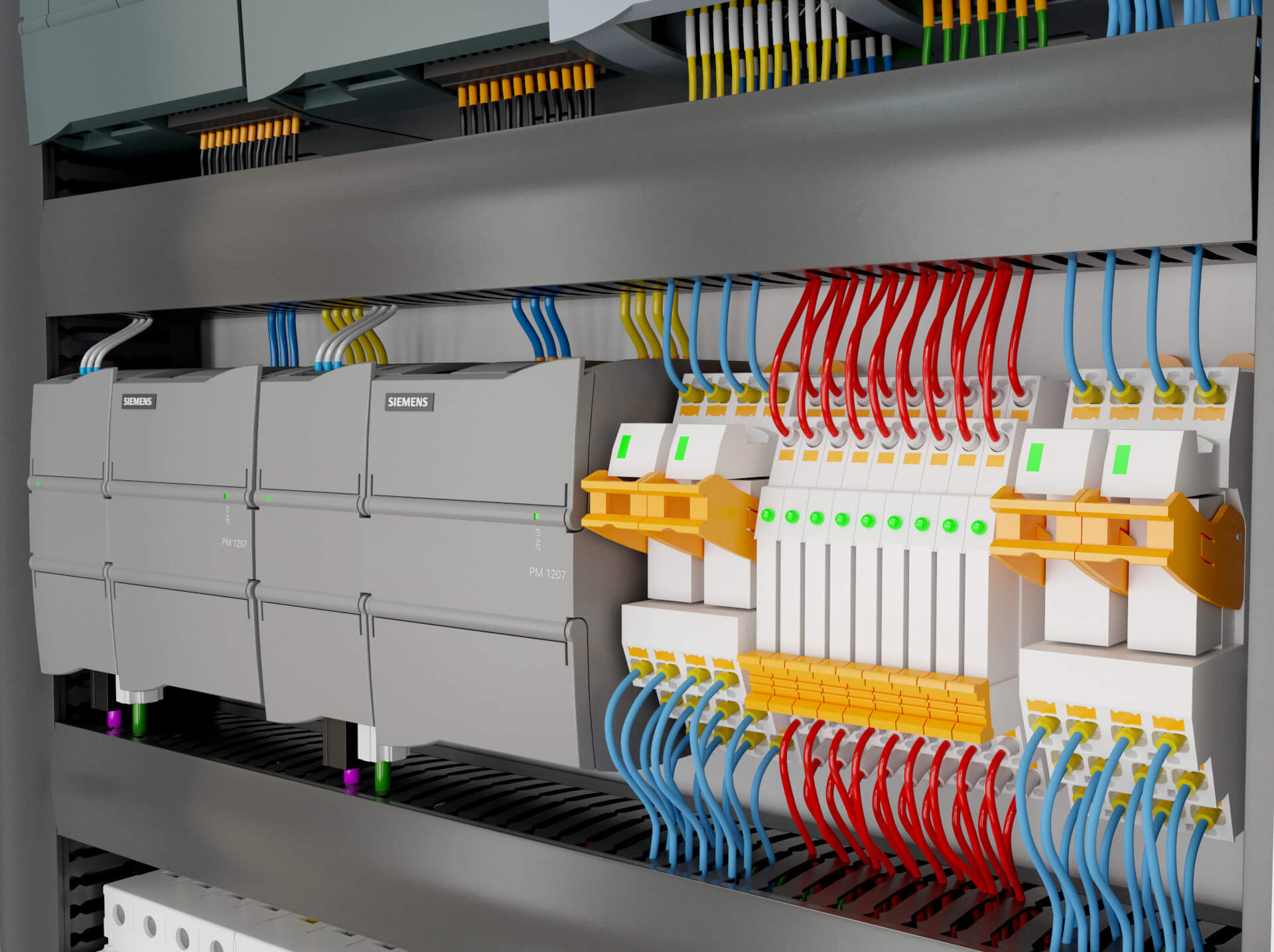 Electric Control Panel - 3D Model by Artemcg